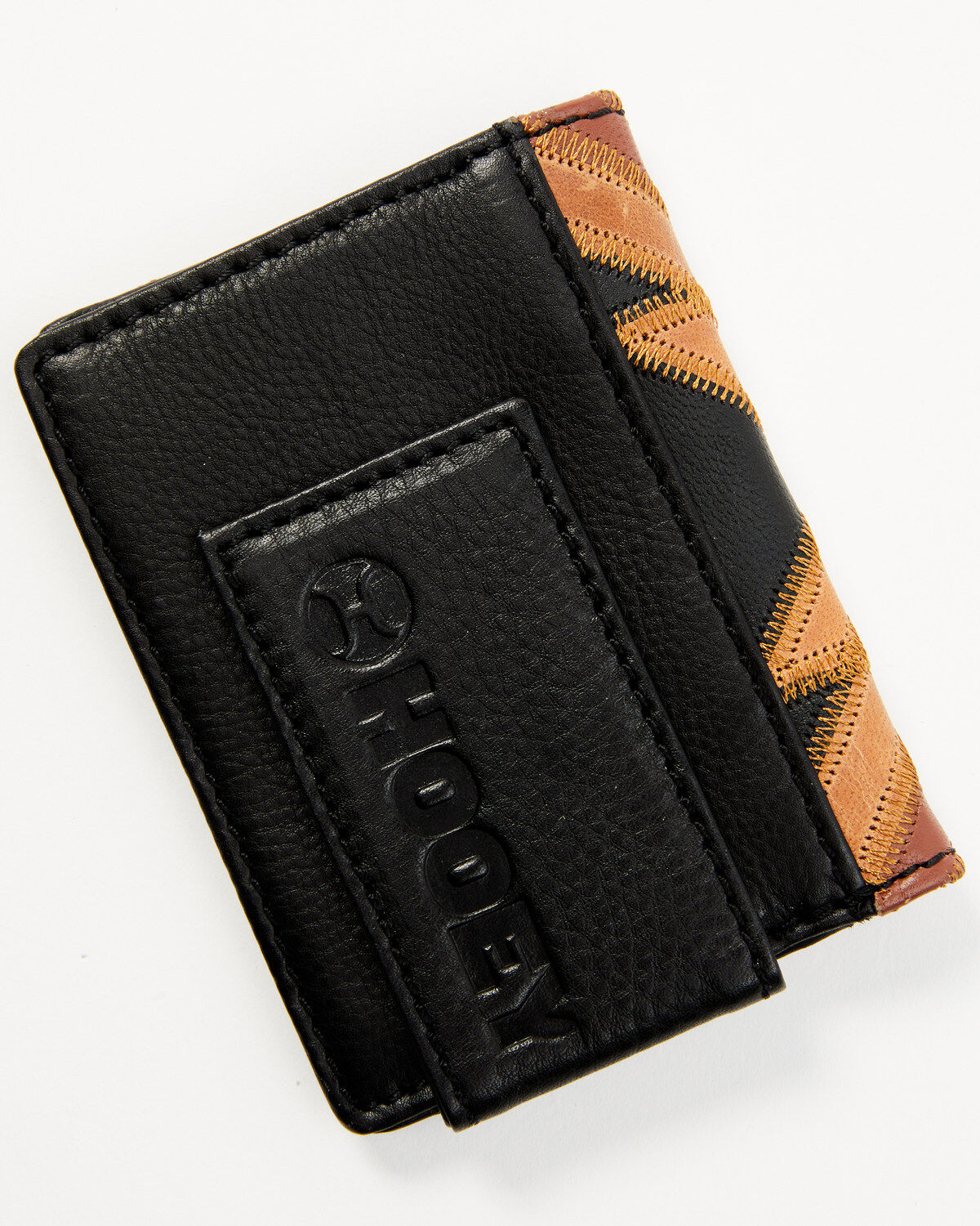 Hooey Men's Patchwork Bi-Fold Money Clip Wallet | Boot Barn