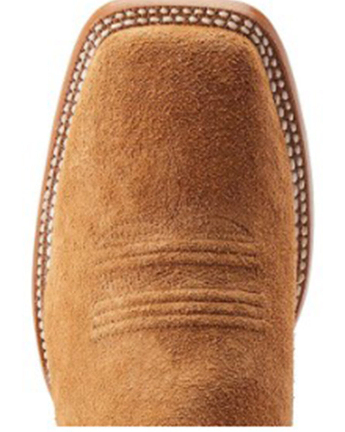 Ariat Men's Frontier Aloha Roughout Western Boots - Broad Square Toe, Brown