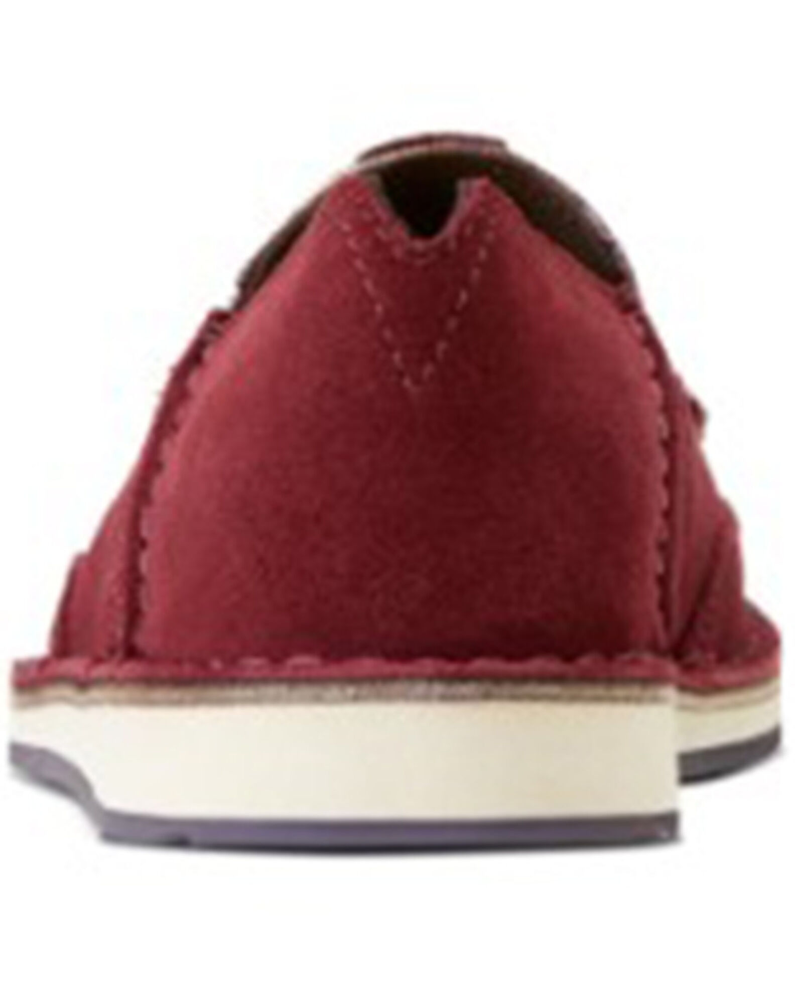 Ariat Womens Cruiser Casual Shoes Moc Toe Red
