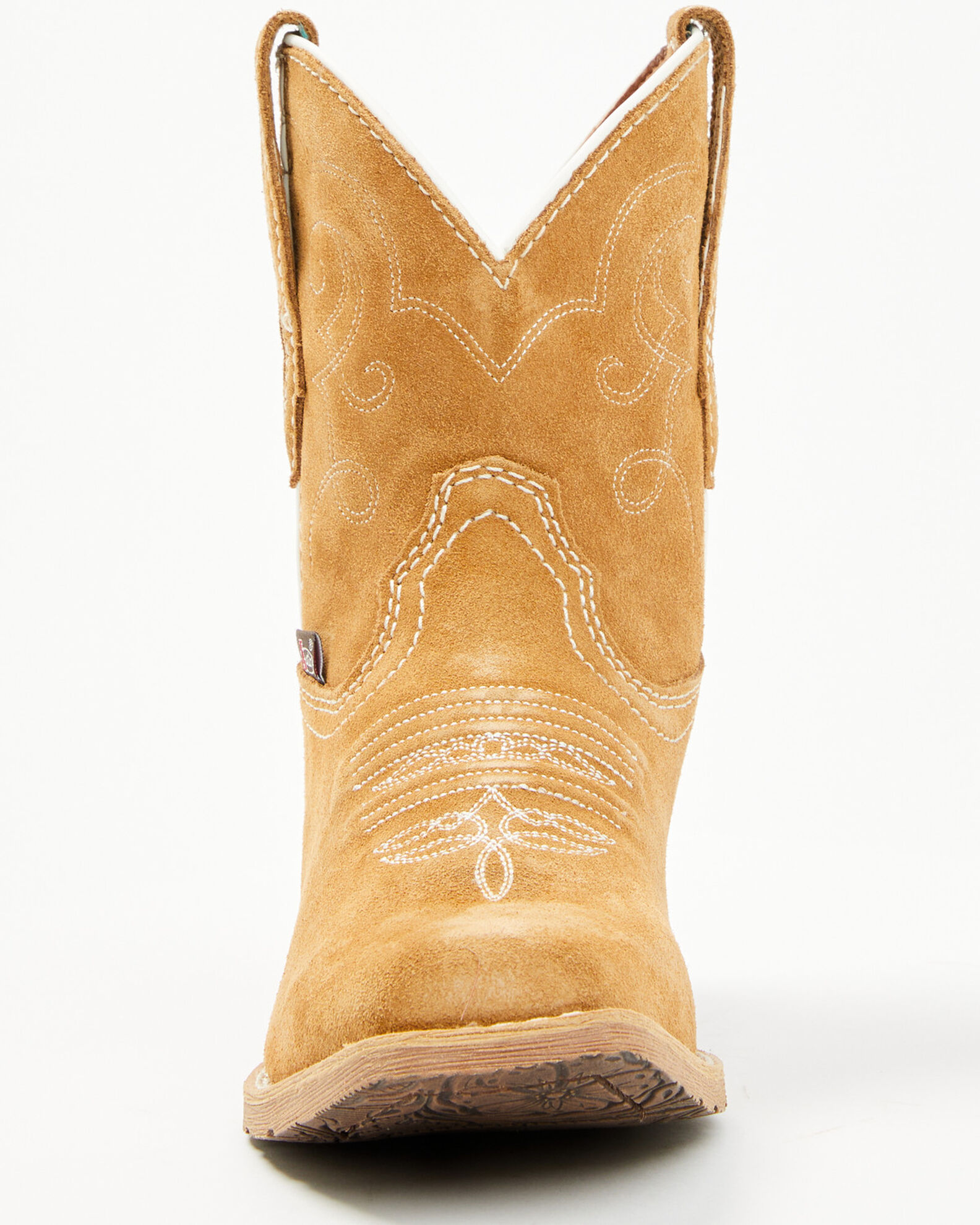 Product Name Justin Womens Gypsy Suede Western Booties Square Toe