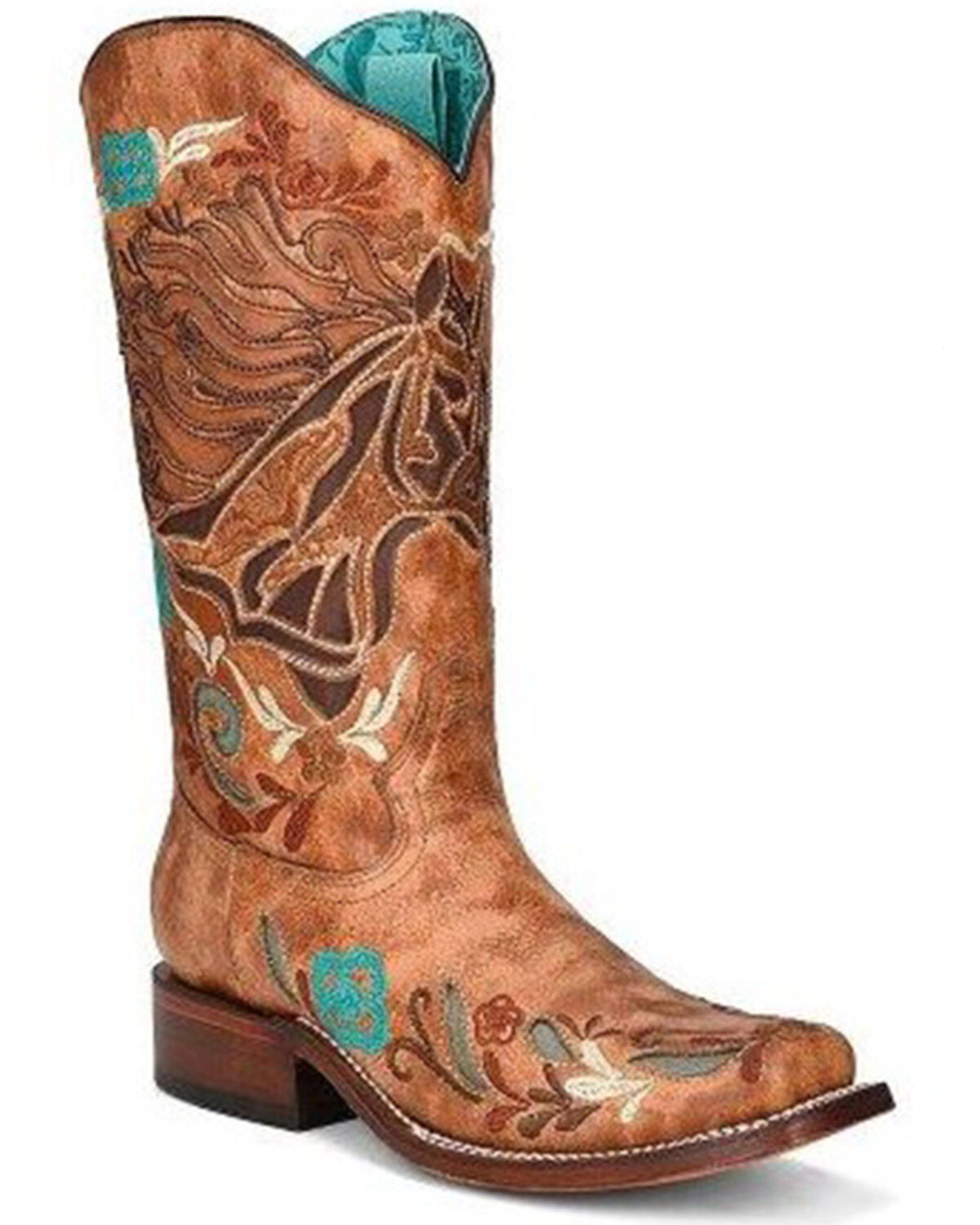 Corral Women's Iridescent Collection Western Boots - Square Toe, Sand