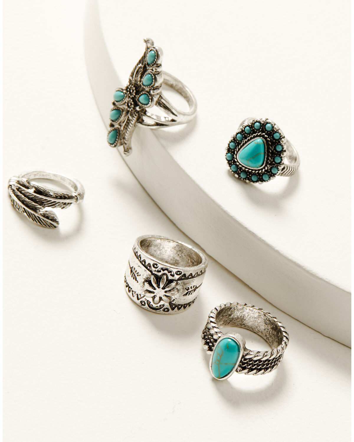 Idyllwind Women's Padina Ring Set, Silver