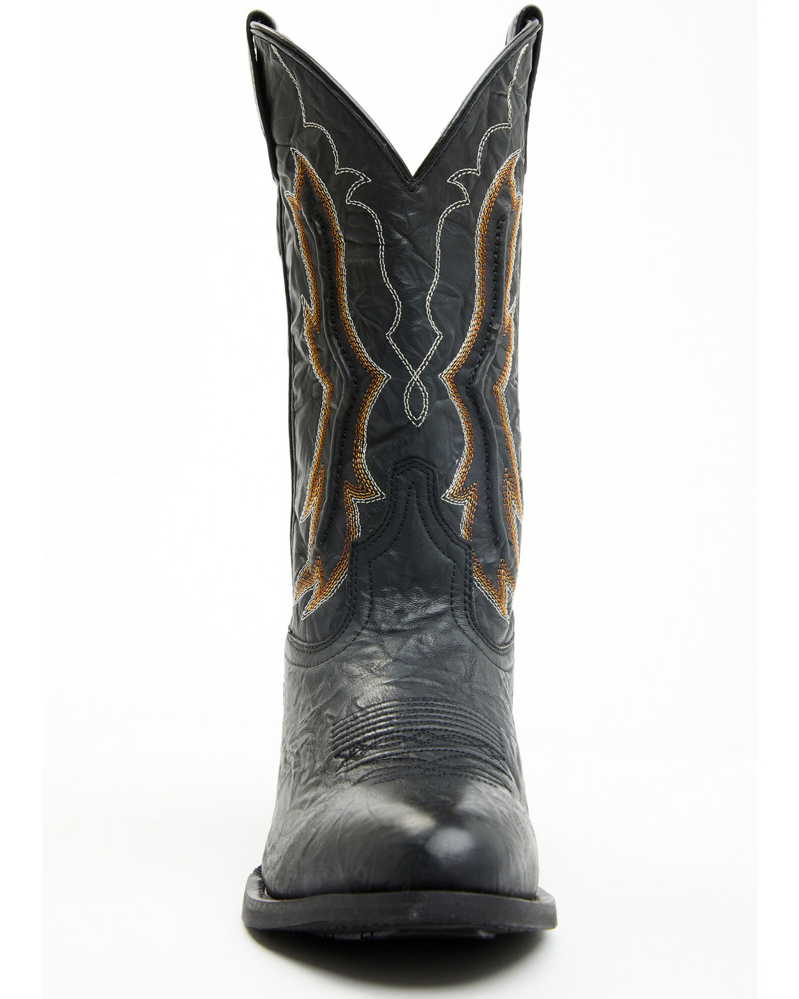 Product Name Laredo Mens Fancy Stitch Western Boots Round Toe