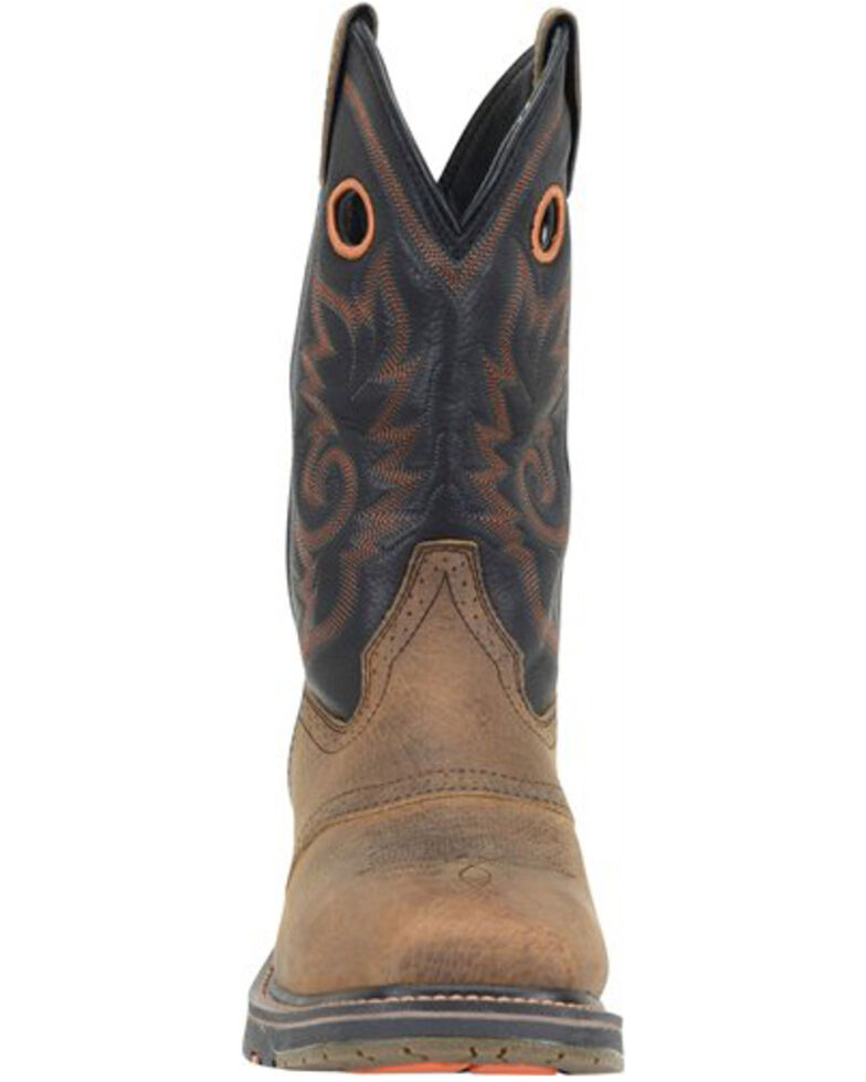 Double H Mens Saddle Composite Toe Western Work Boots Boot Barn