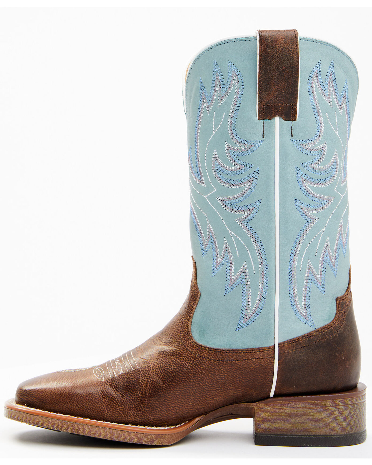 Shyanne Stryde® Womens Western Performance Boots Square Toe Blue