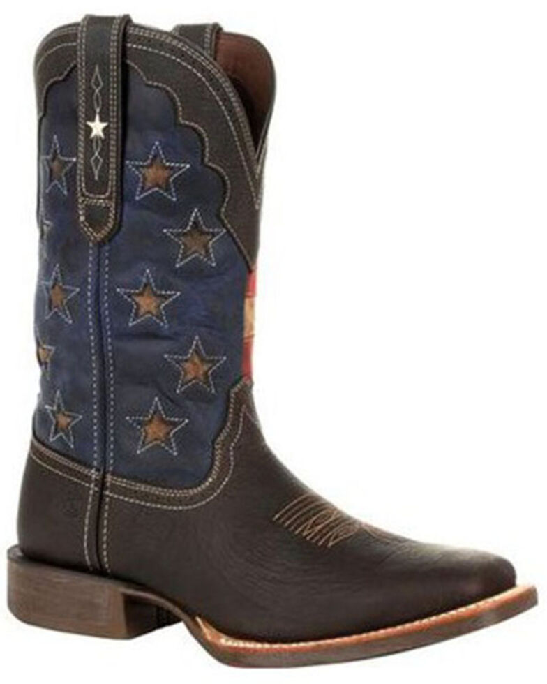 Durango Mens Rebel Pro Vintage Flag Western Boots Square Toe Boot Barn