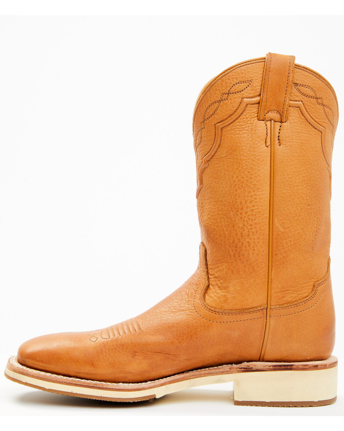 RANK 45® Men's Crepe Western Performance Boots - Broad Square Toe, Honey