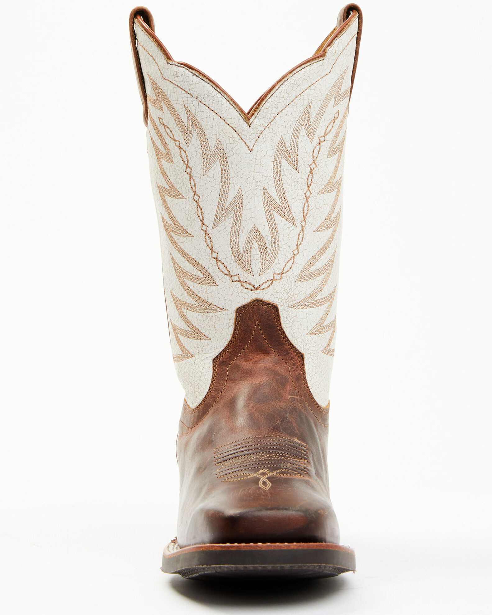 Shyanne Stryde® Womens Western Performance Boots Broad Square Toe Ivory