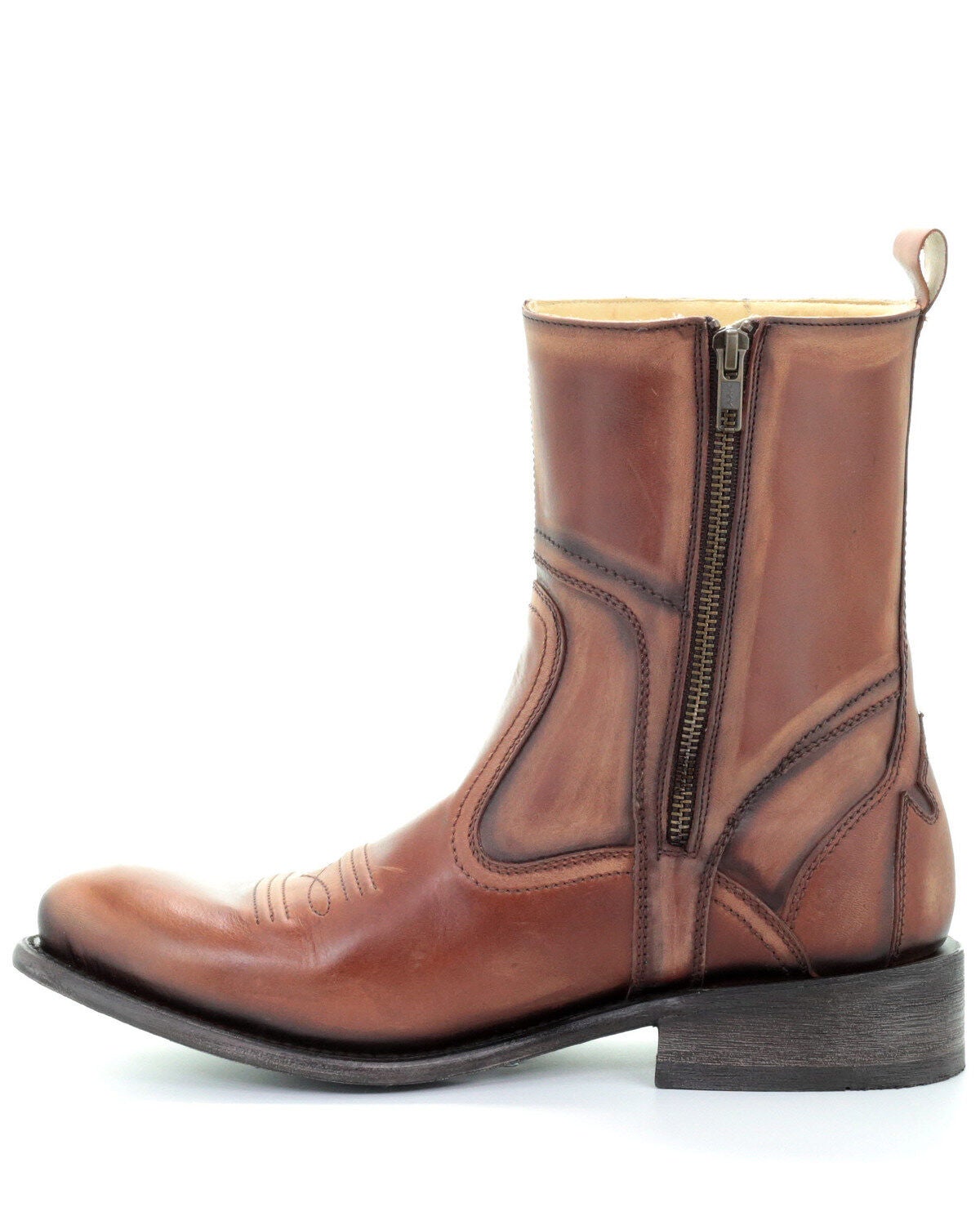 Corral Men's Cognac Strap Western Boots - Square Toe | Boot Barn