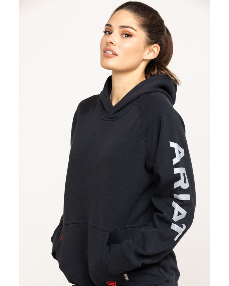 Ariat Womens Fr Primo Fleece Logo Hoodie Boot Barn