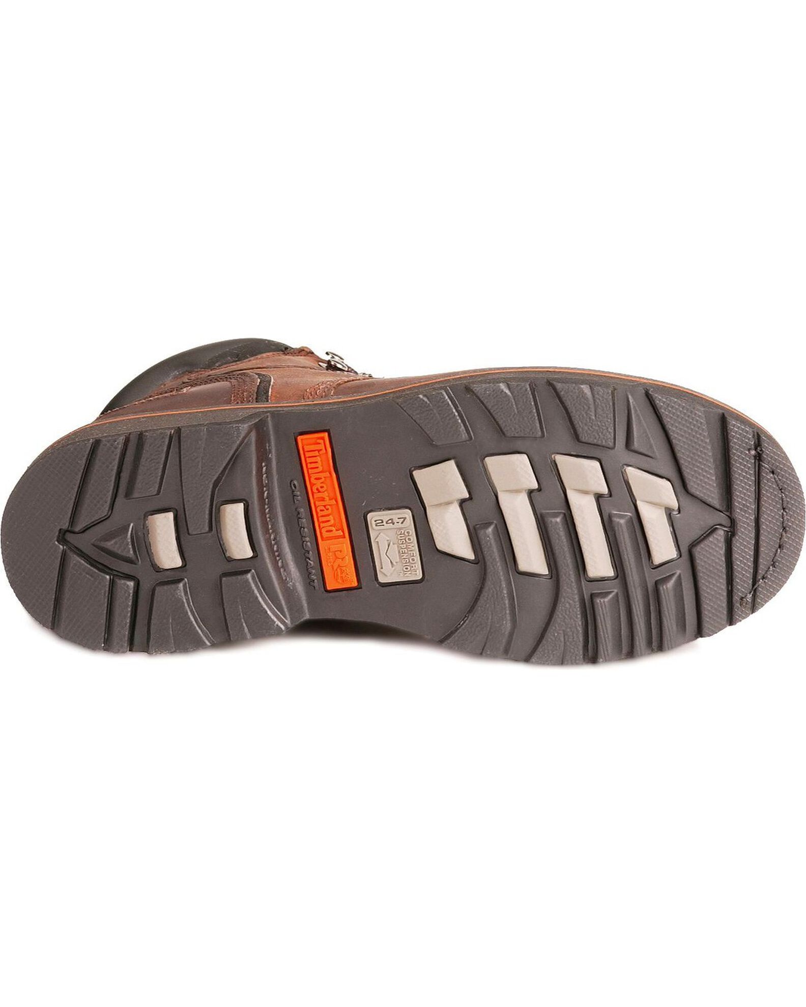 Timberland PRO Men's Pit Boss 6" Lace-Up Work Boots - Soft Toe, Brown