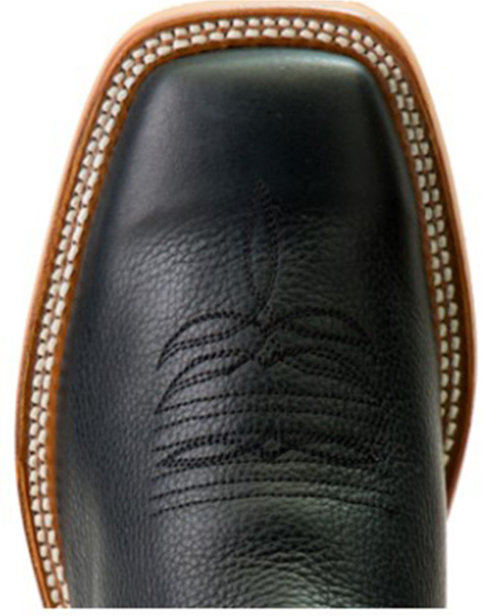 Macie Bean Womens Little Black Boot Western Boots Broad Square Toe