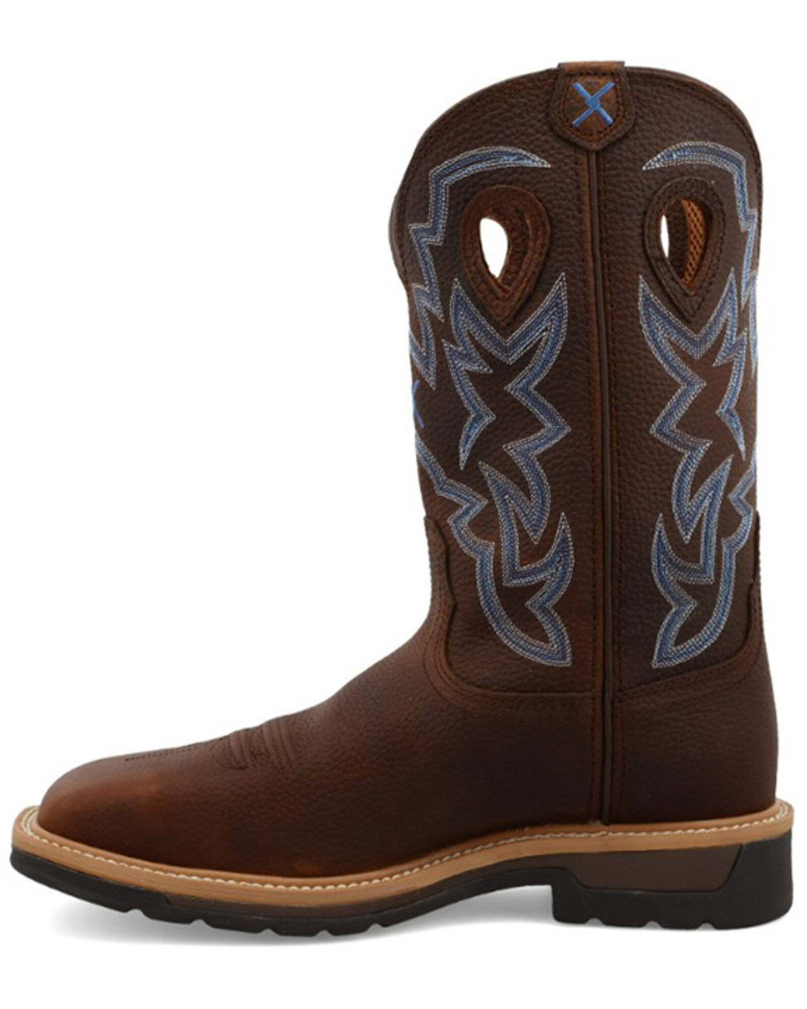 Twisted X Men's Western Work Boots - Steel Toe, Multi