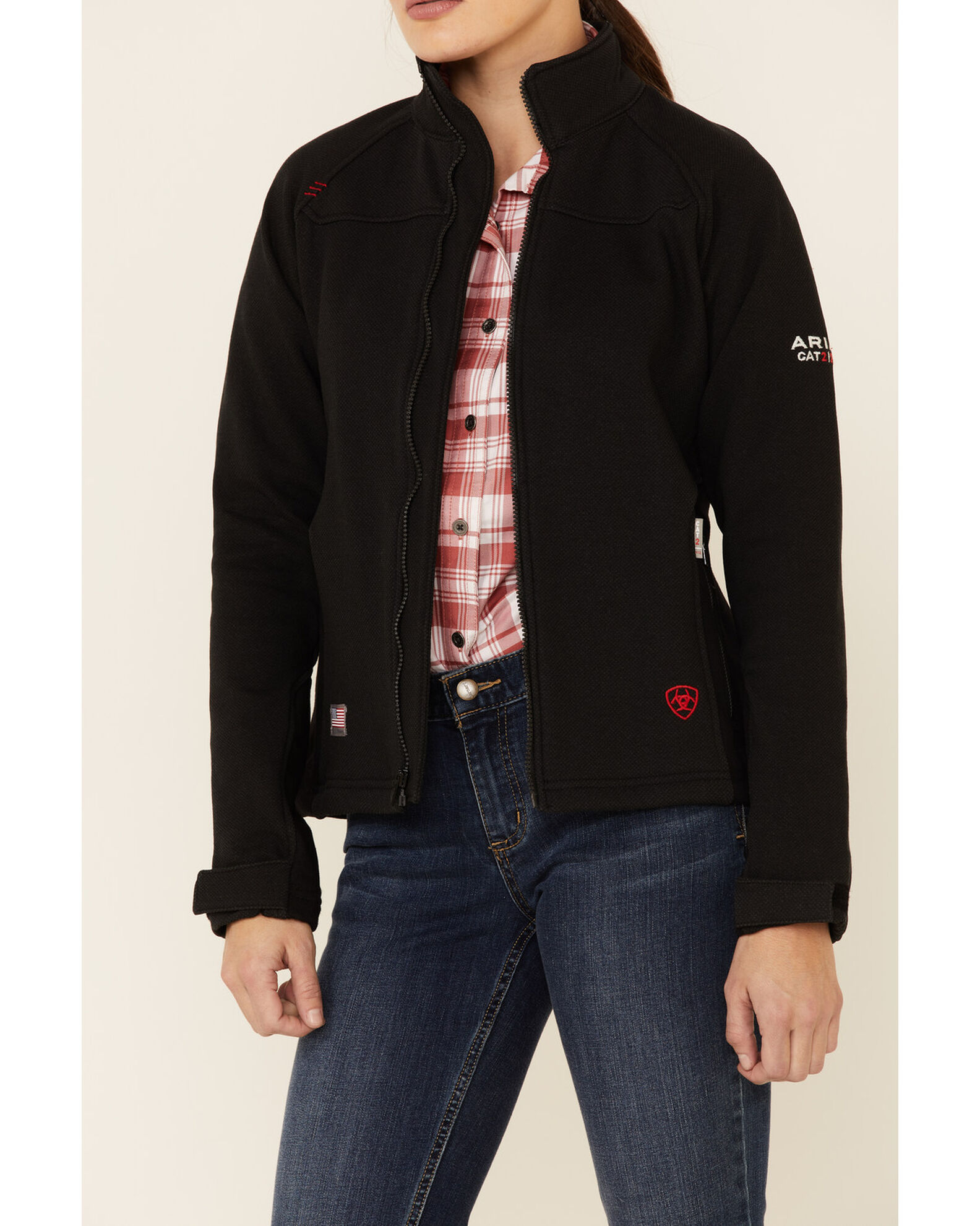 Ariat Women's FR Platform Jacket, Black