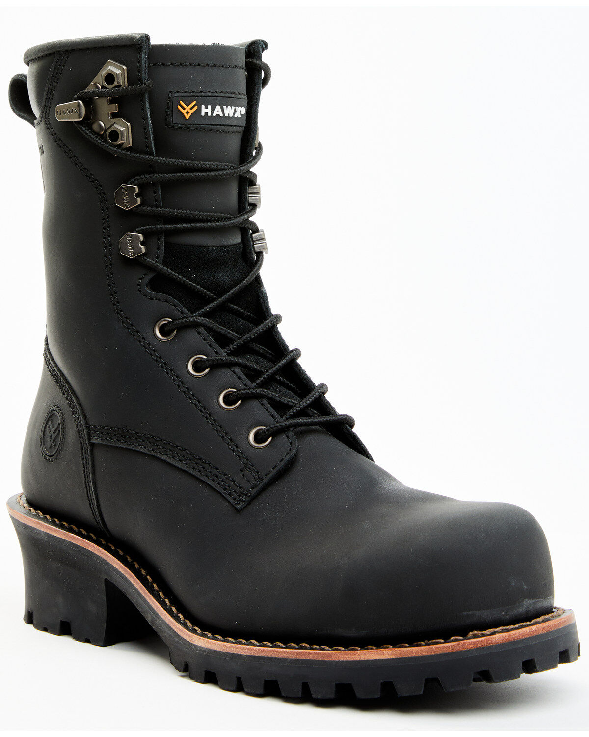 Product Name: Hawx Men's 8" Logger Work Boots - Composite Toe