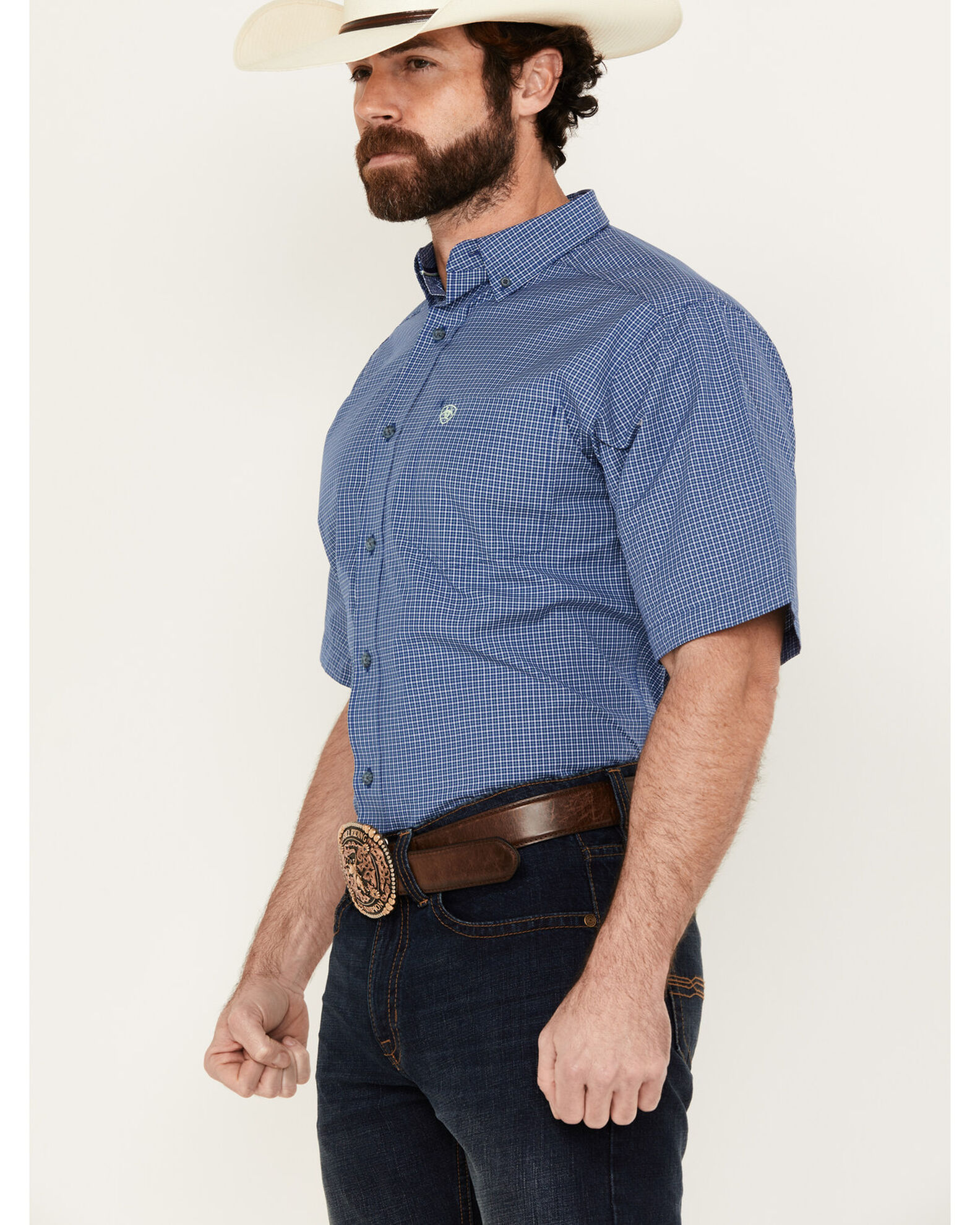 Product Name: Ariat Men's Pro Series Devin Classic Fit Short Sleeve ...