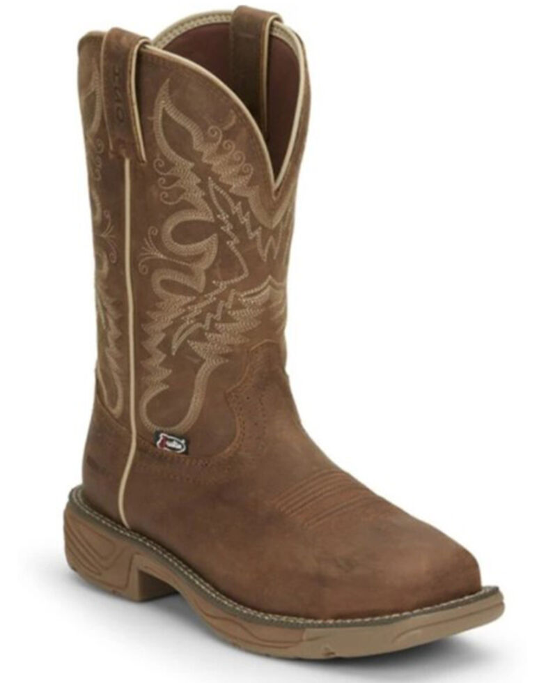 Justin Women's Rush Waterproof Western Work Boots - Soft Toe | Boot Barn