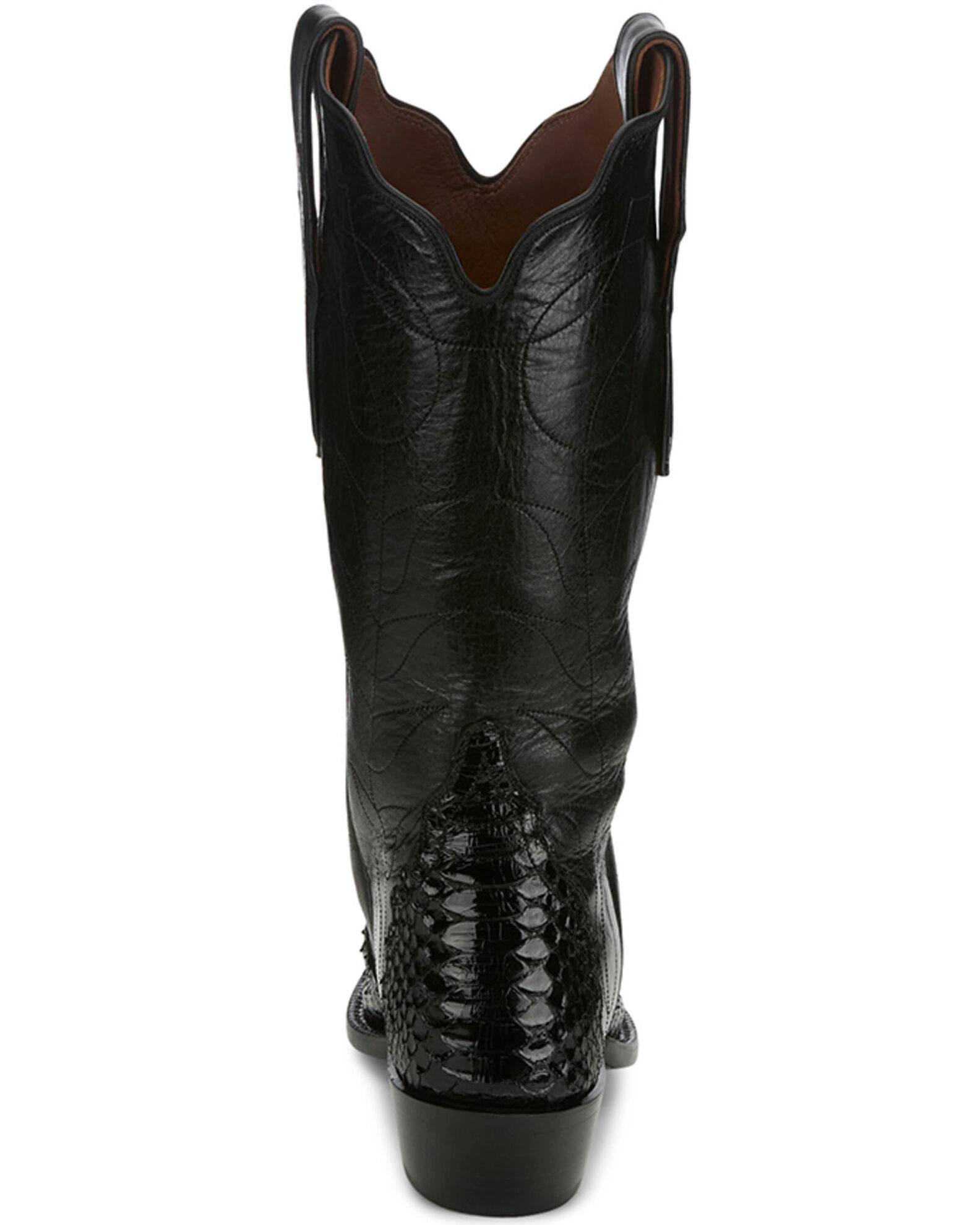 Tony Lama Women's Boot Barn Exclusive Tri-Ad Exotic Python Western ...