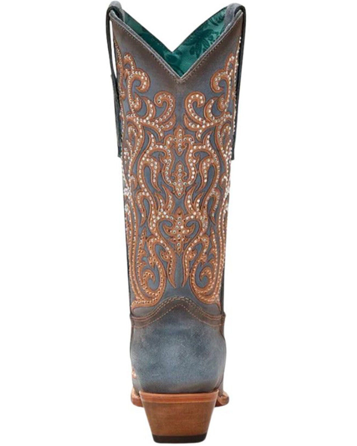 Product Name: Corral Women's Embroidered Overlay Western Boots - Snip Toe