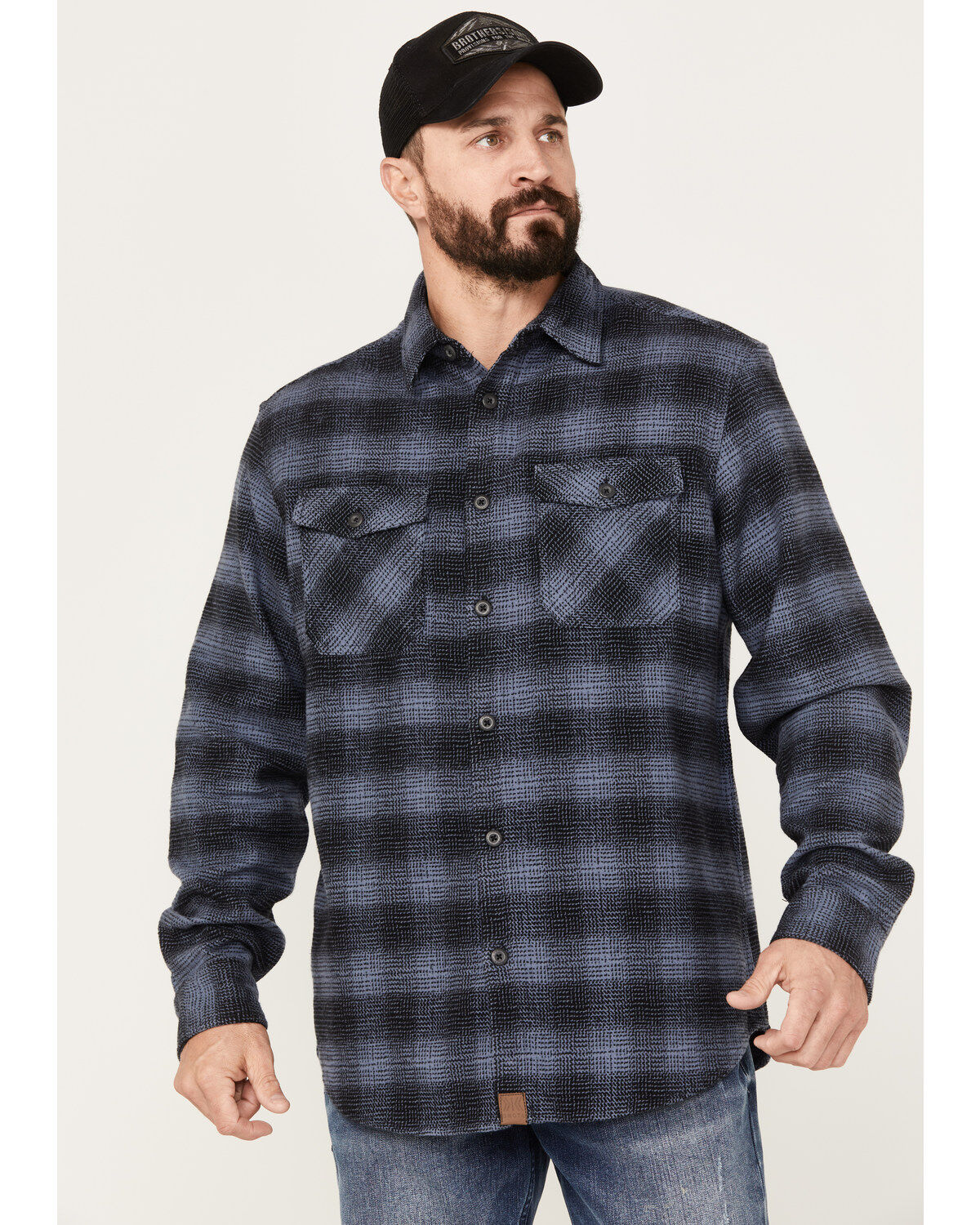 Dakota Grizzly Men's Briggs Plaid Button Down Heavy Western Flannel ...