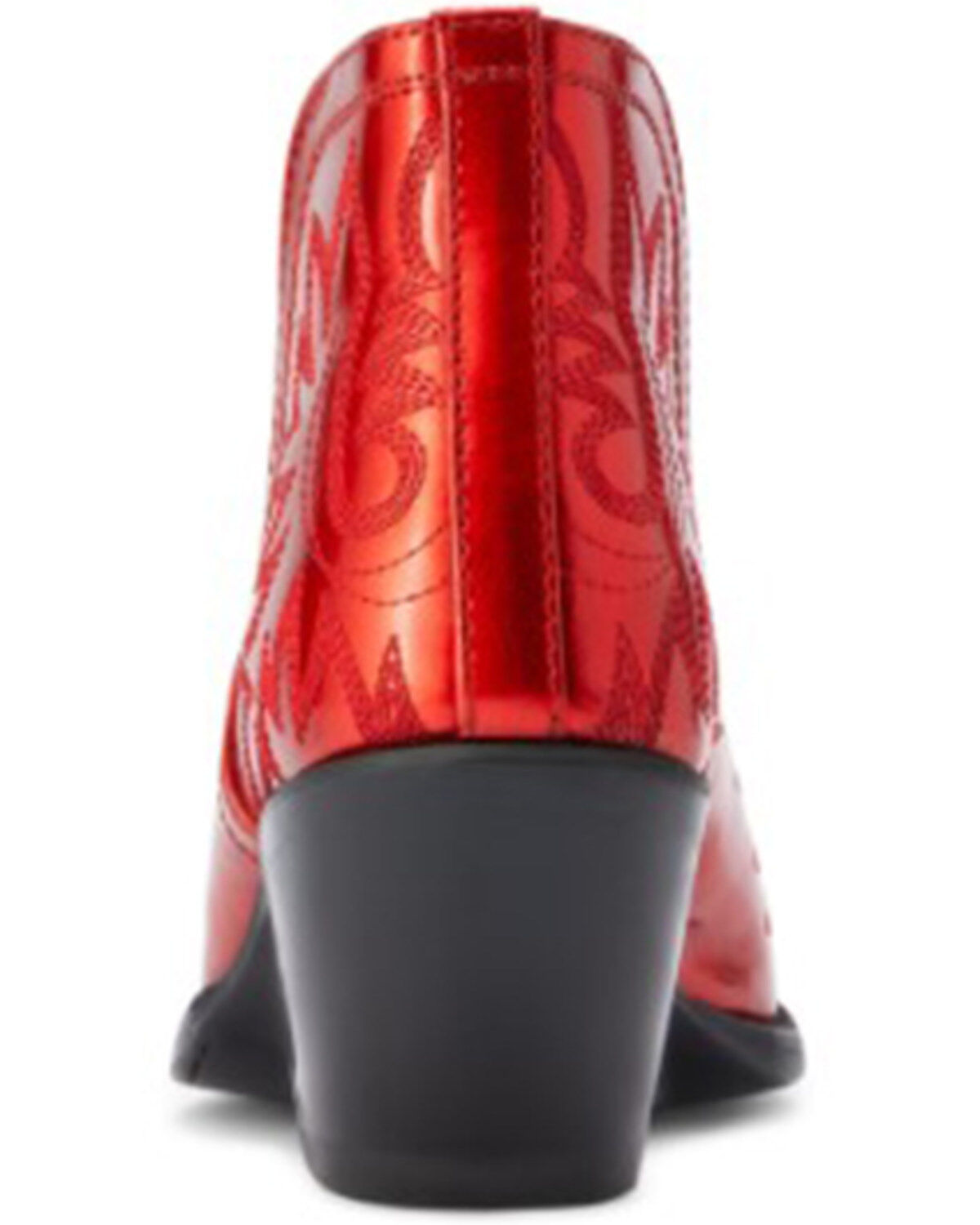 Ariat Women's Dixon Queen of Hearts Western Booties - Snip Toe, Red