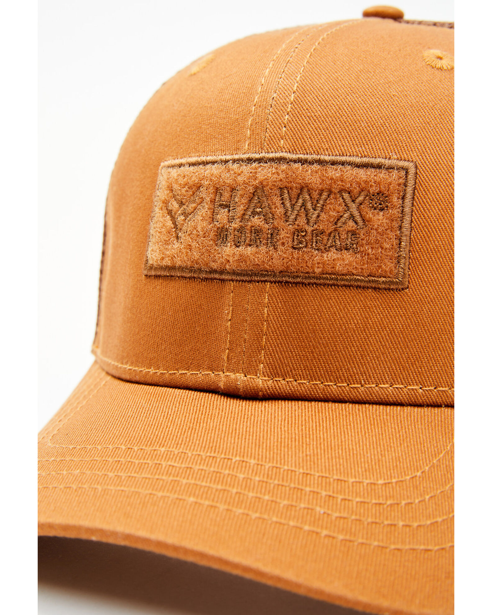 Hawx Mens Logo Patch Ball Cap Pecan