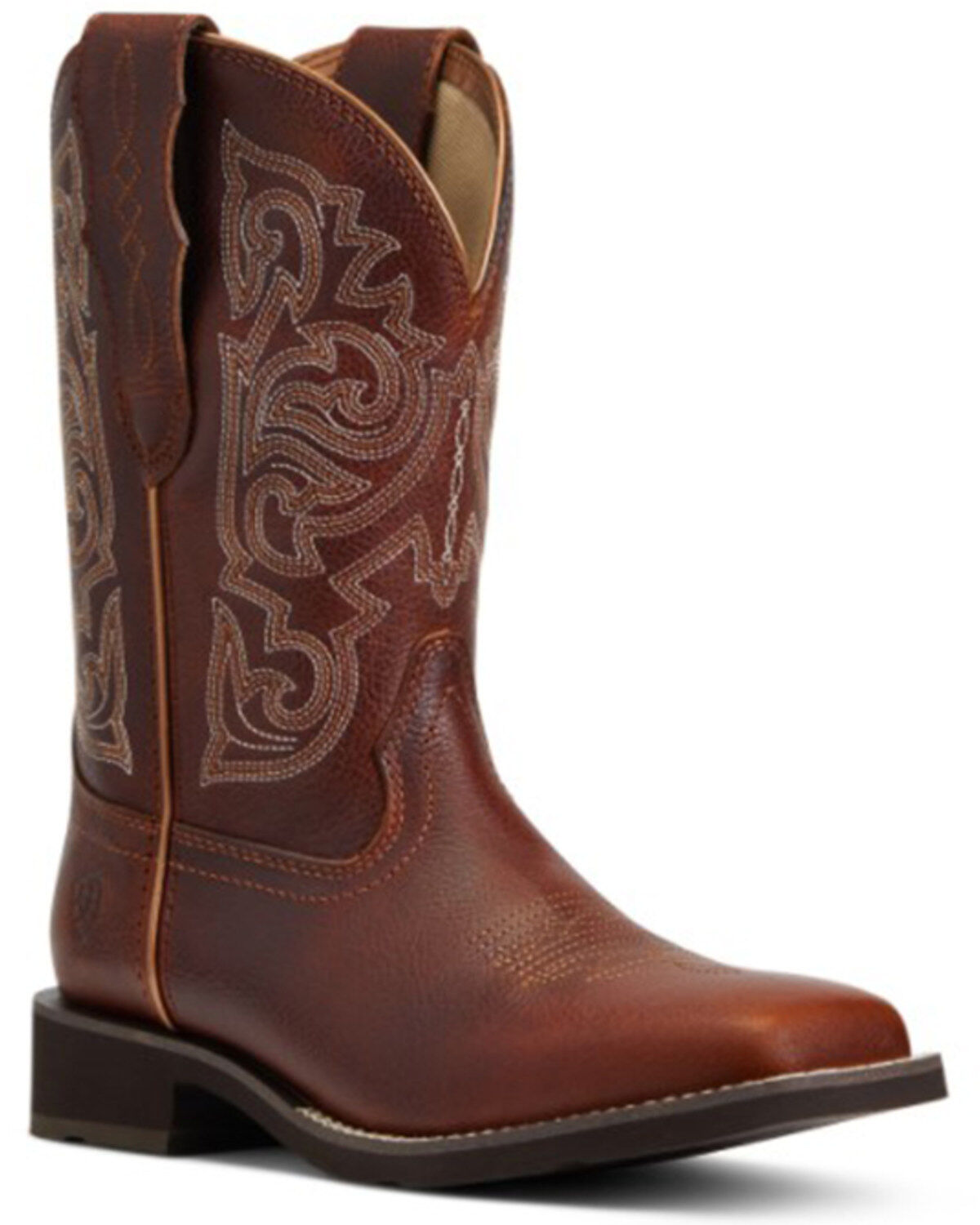 Ariat Women's Delilah Western Performance Boots - Broad Square Toe, Brown