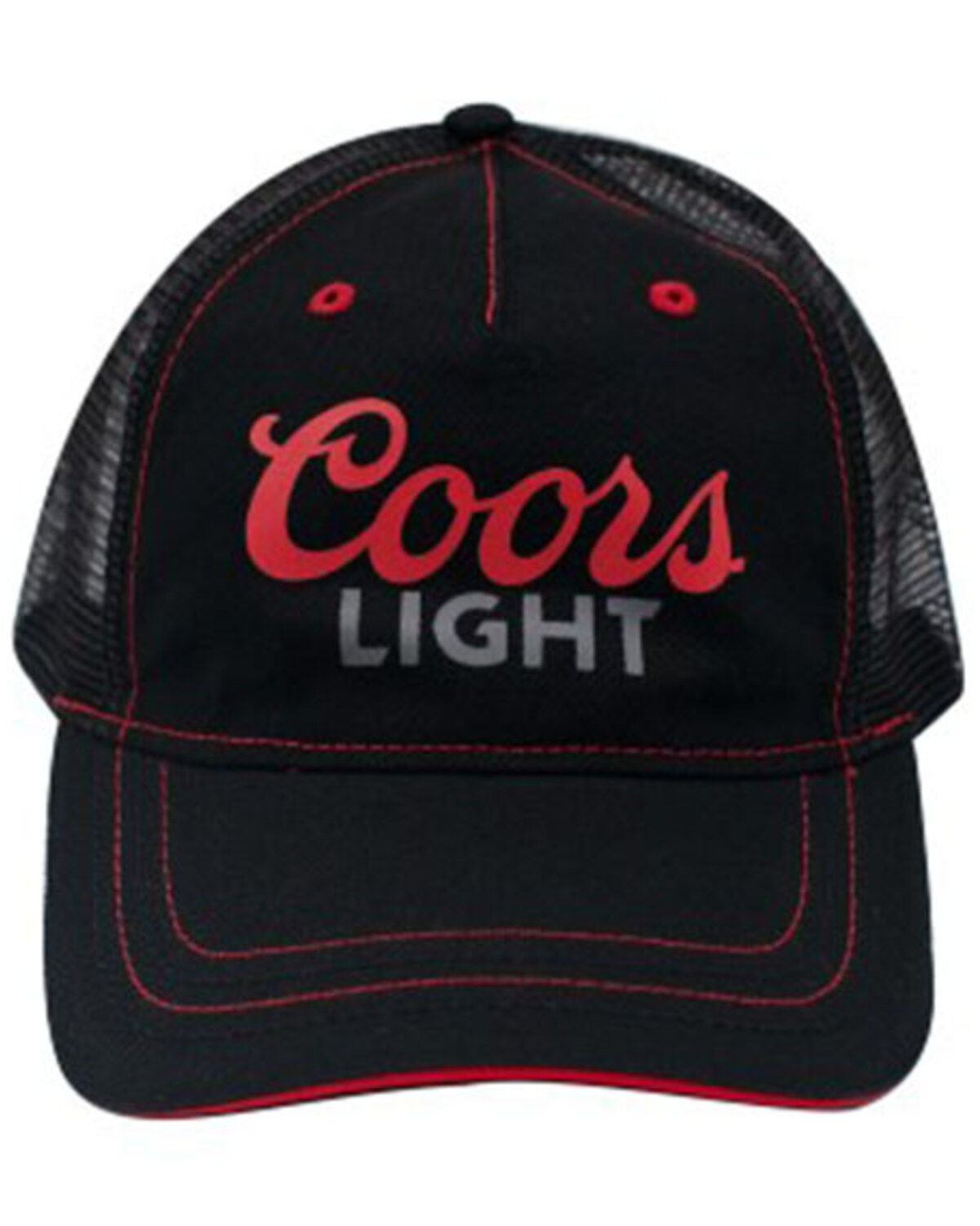 H Bar C Men's Coors Light Logo Ball Cap, Black