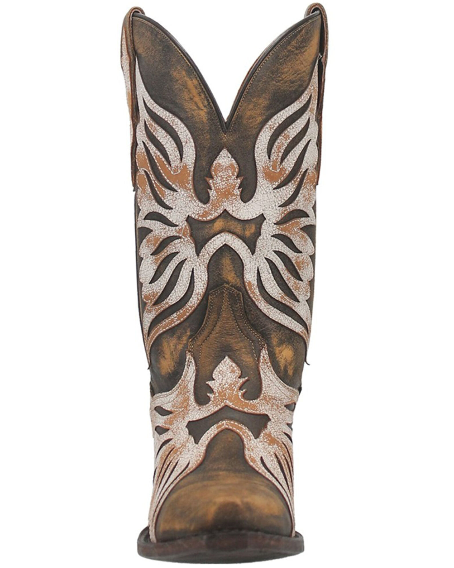 Dan Post Women's Ndulgence Leather Boot - Snip Toe, Brown