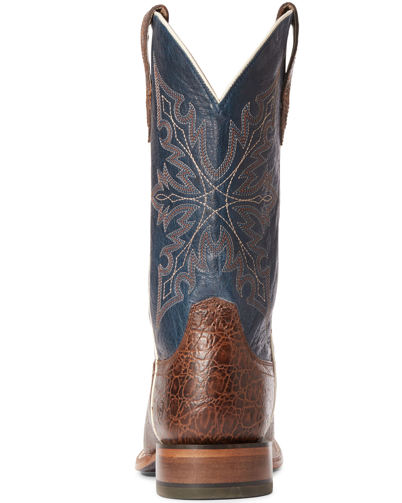 Ariat Mens Circuit Gritty Western Boots Broad Square Toe Brown