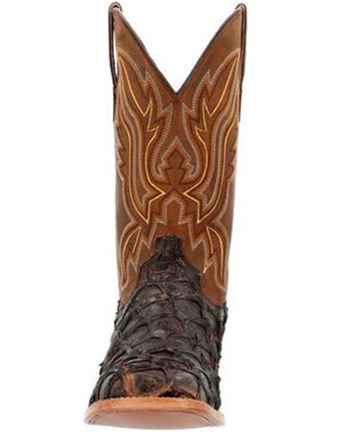 Durango Men's Exotic Pirarucu Skin Western Boots - Broad Square Toe ...