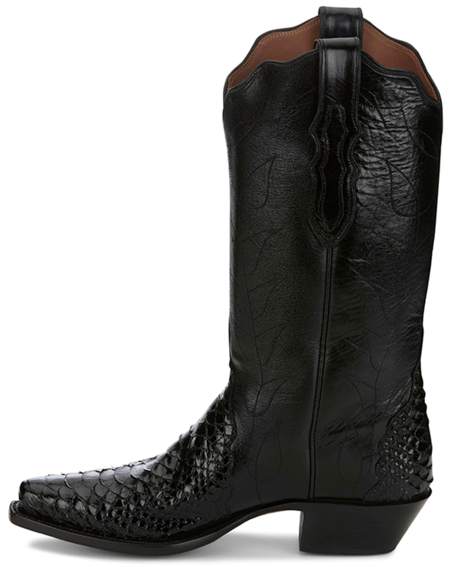 Tony Lama Women's Boot Barn Exclusive Tri-Ad Exotic Python Western ...