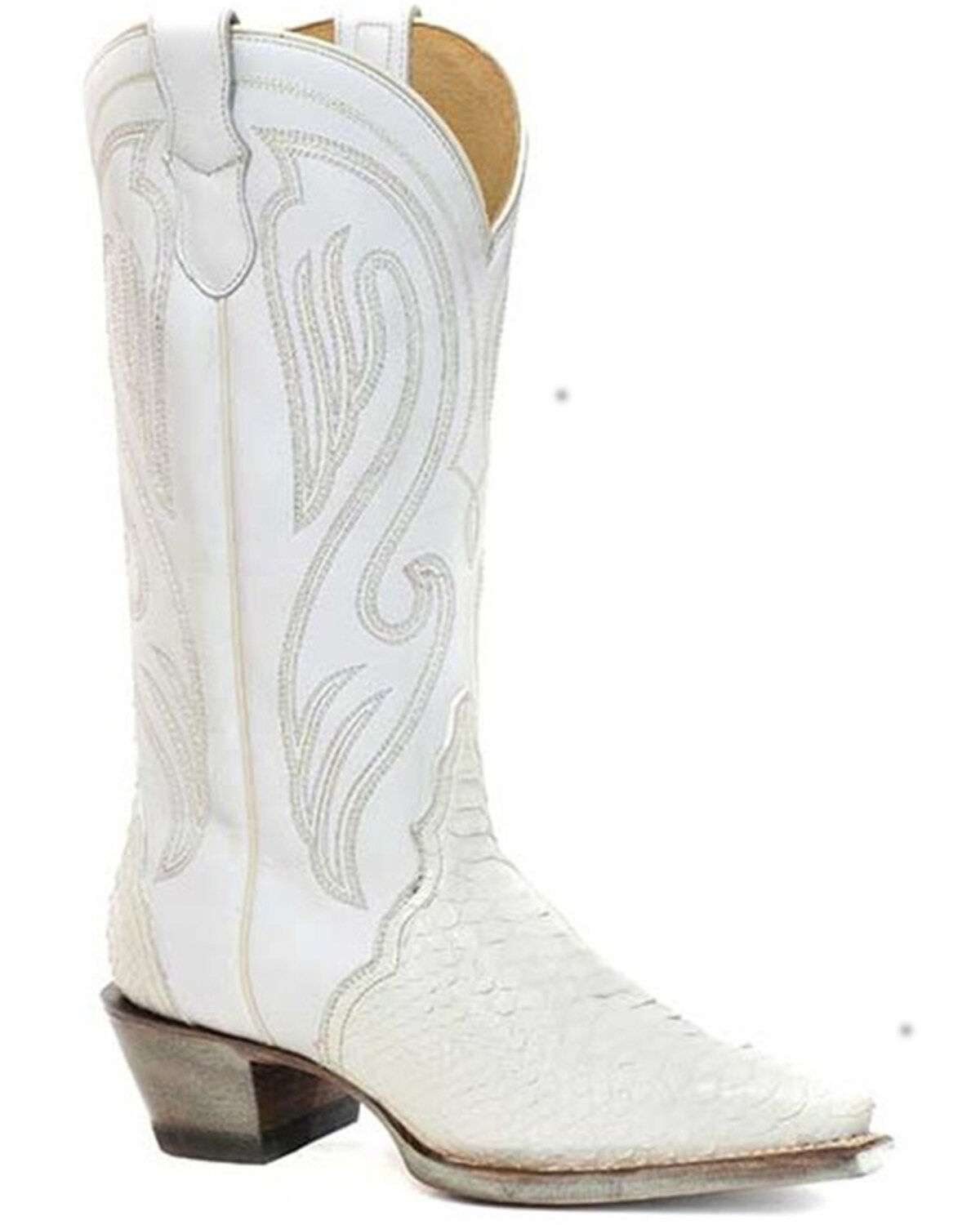 Roper Women's Oakley Python Backcut Exotic Western Fashion Boots - Snip ...