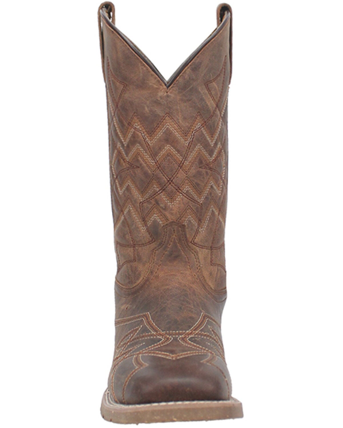 Laredo Men's Chauncy Western Boots - Broad Square Toe, Taupe