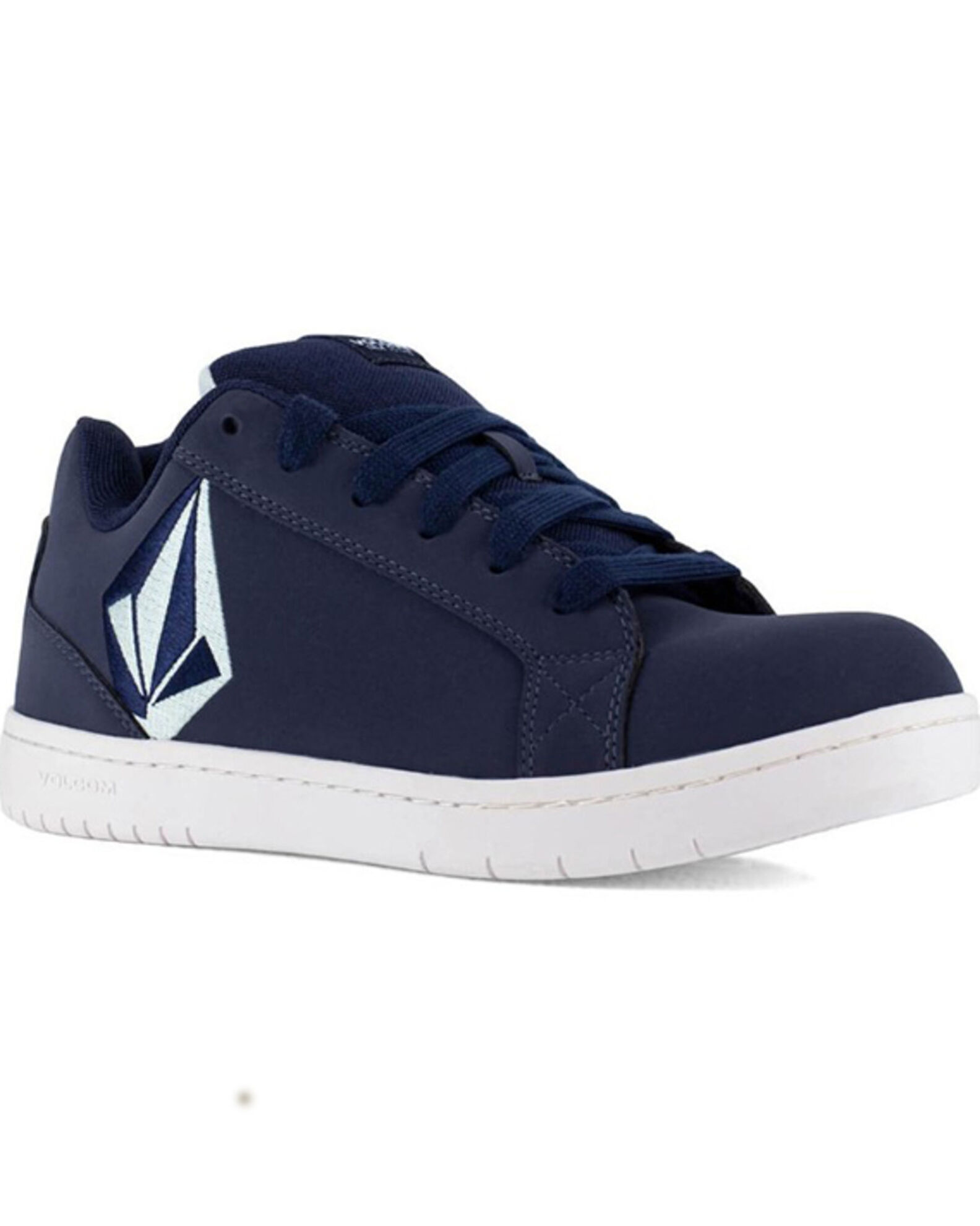 Volcom Women's Skate Inspired Work Shoes - Composite Toe, Blue