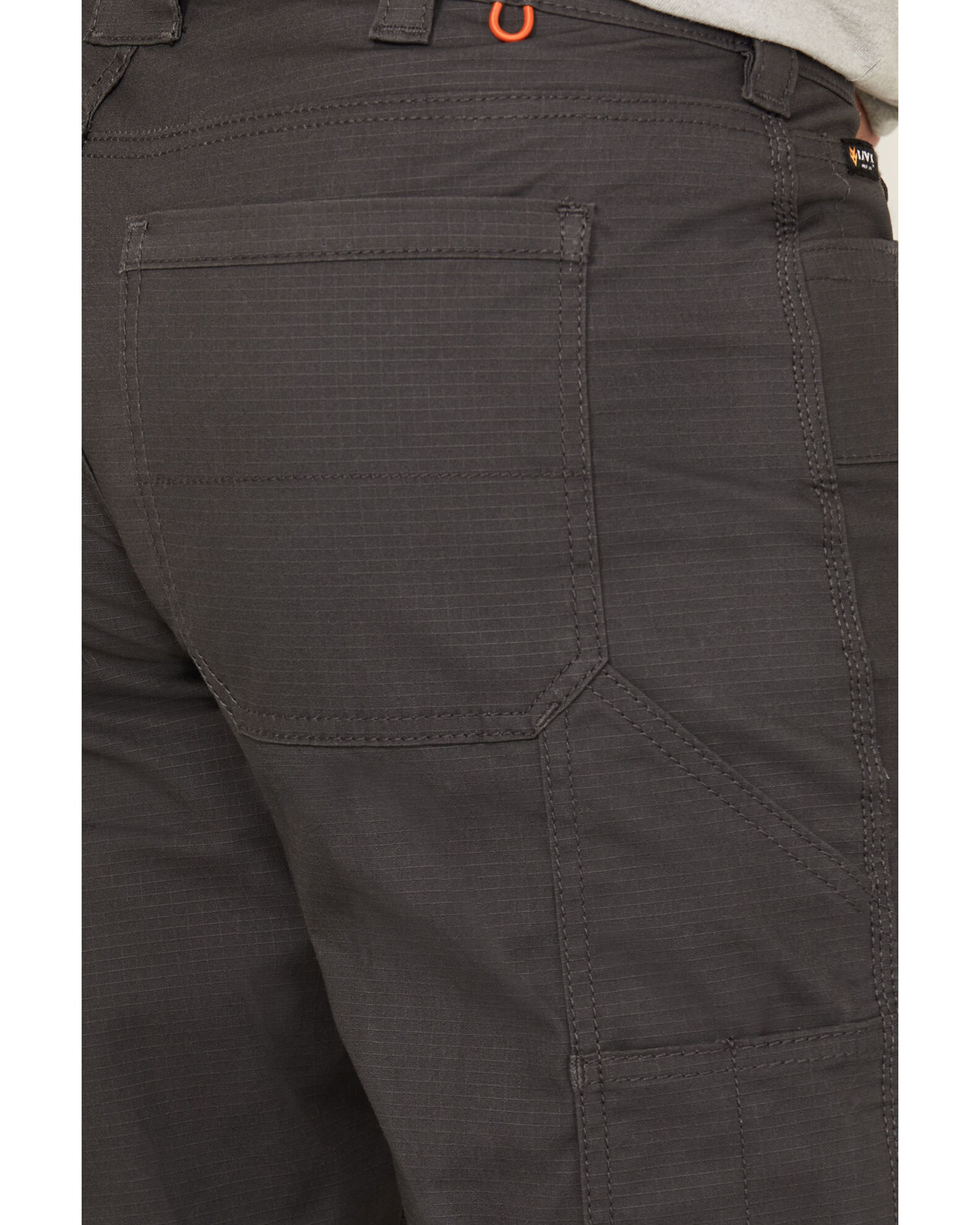 Hawx Mens Double Front Ripstop Xtreme Pants Charcoal