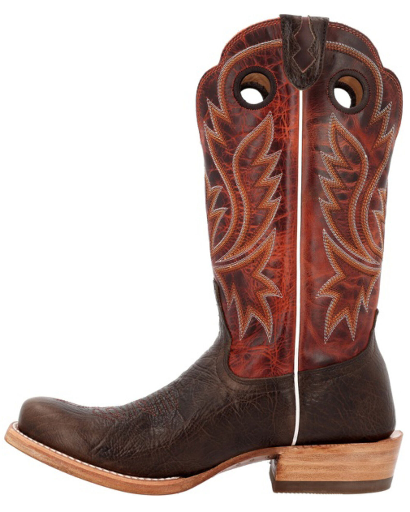 Durango Men's PRCA Collection Shrunken Bullhide Western Boots - Square ...