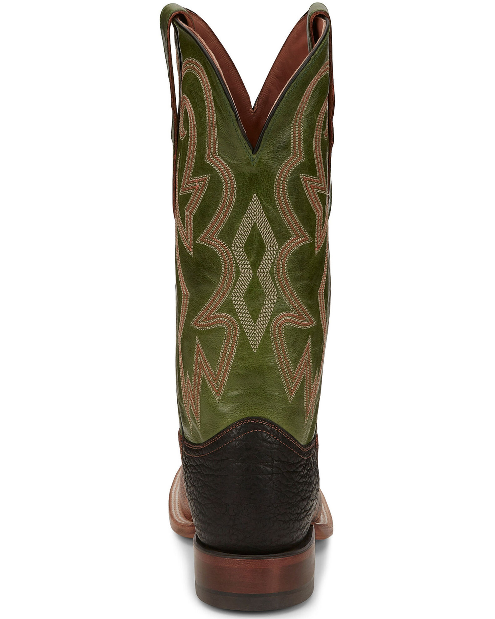 Justin Men's Mingus Benedictine Western Boots - Square Toe, Tan