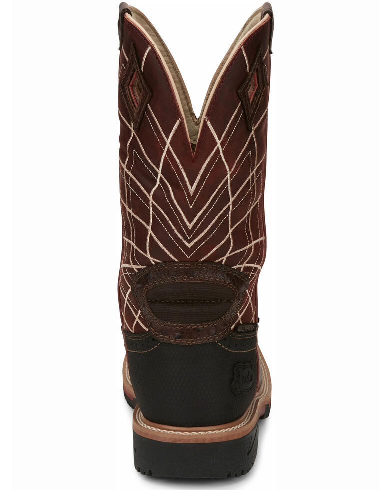 Justin Mens Derrickman Western Work Boots Composite Toe Boot Barn
