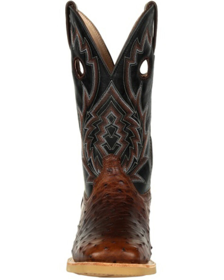 Durango Mens Rebel Pro Ostrich Western Boots Square Toe Boot Barn