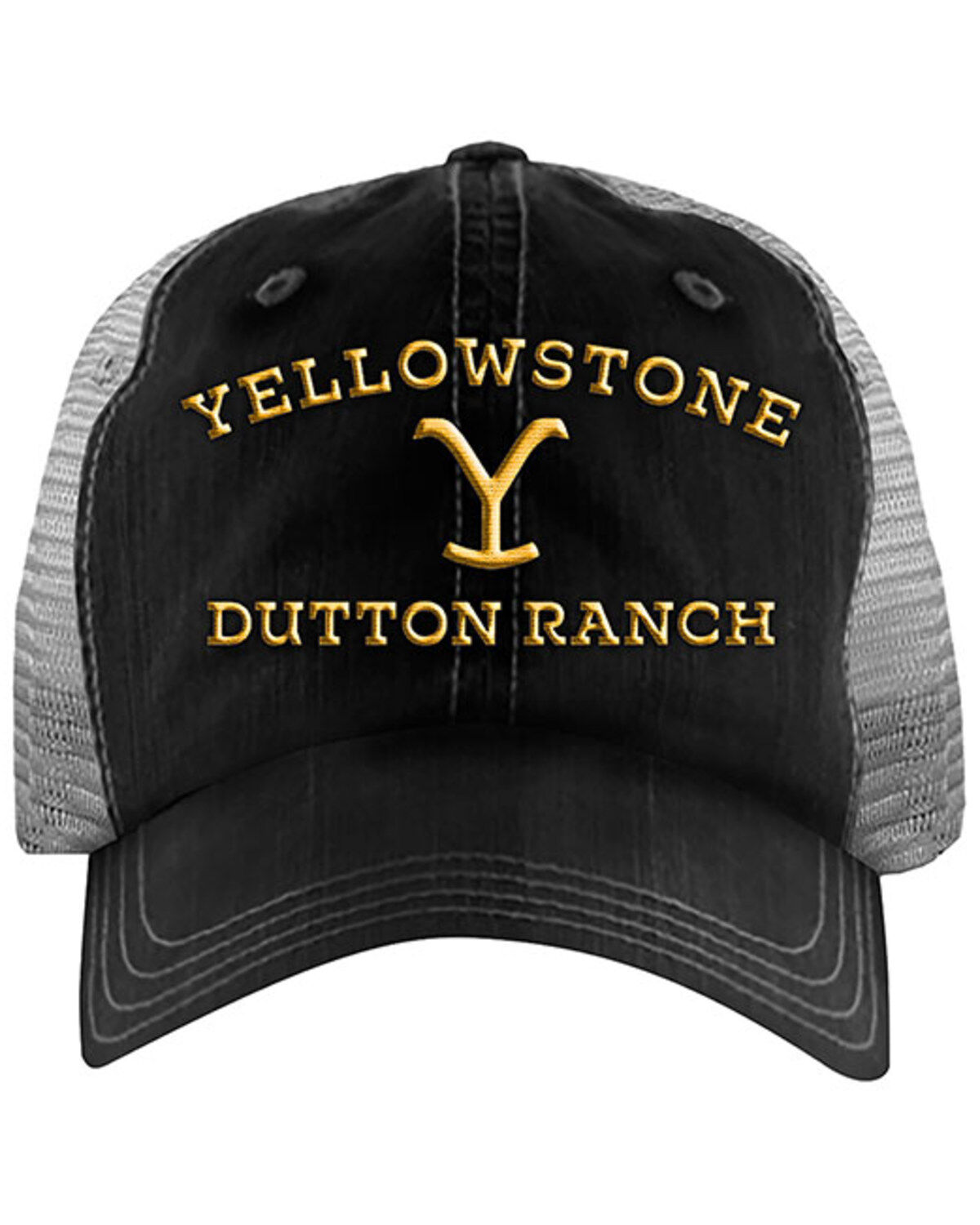Paramount Network’s Yellowstone Men's Dutton Ranch Logo Ball Cap, Black