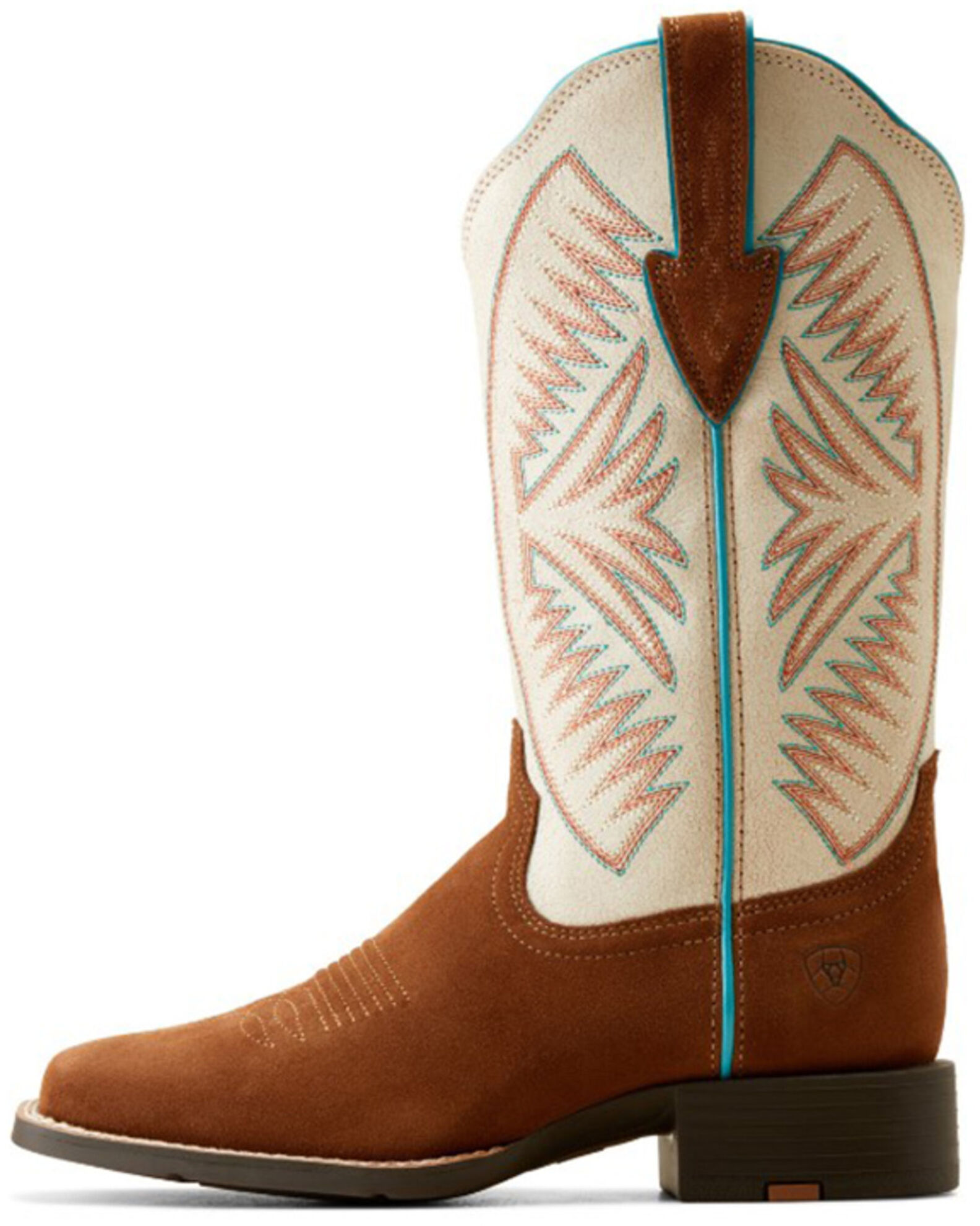 Ariat Womens Round Up Ruidoso Roughout Performance Western Boots