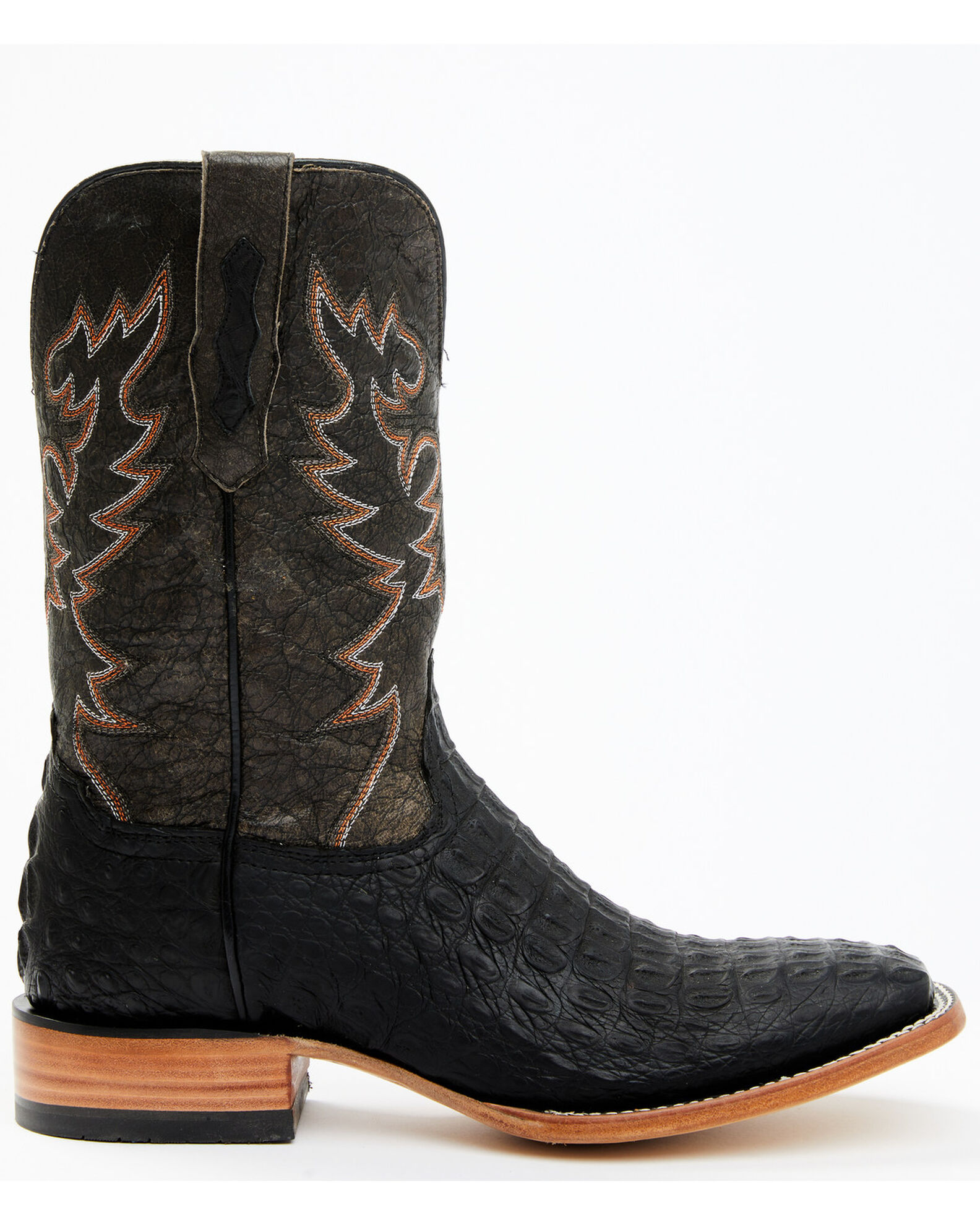 Cody James Mens Exotic Caiman Belly Western Boots Broad Square Toe