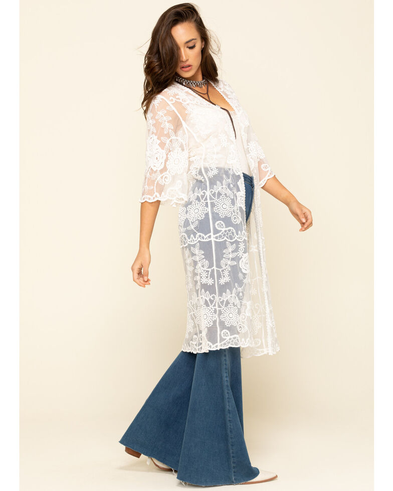 Shyanne Women's Lace Duster Kimono | Boot Barn Shyanne Women's Lace Duster Kimono | Boot Barn