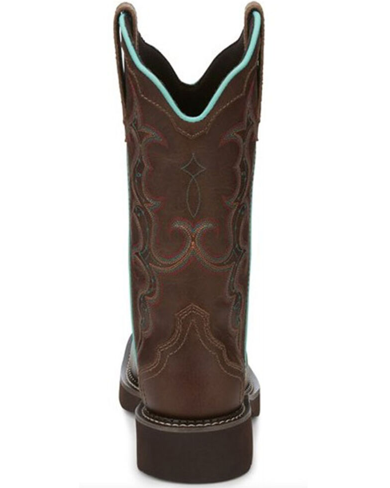 Justin Womens Raya Western Boots Square Toe Boot Barn