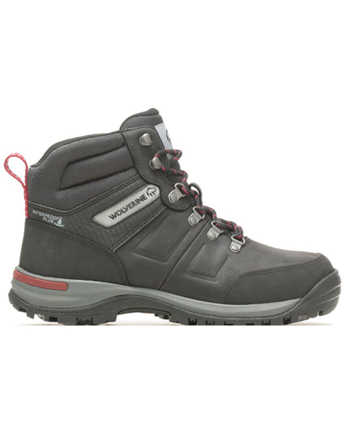 Wolverine Men's Chisel 6" Waterproof Work Boots - Steel Toe, Black
