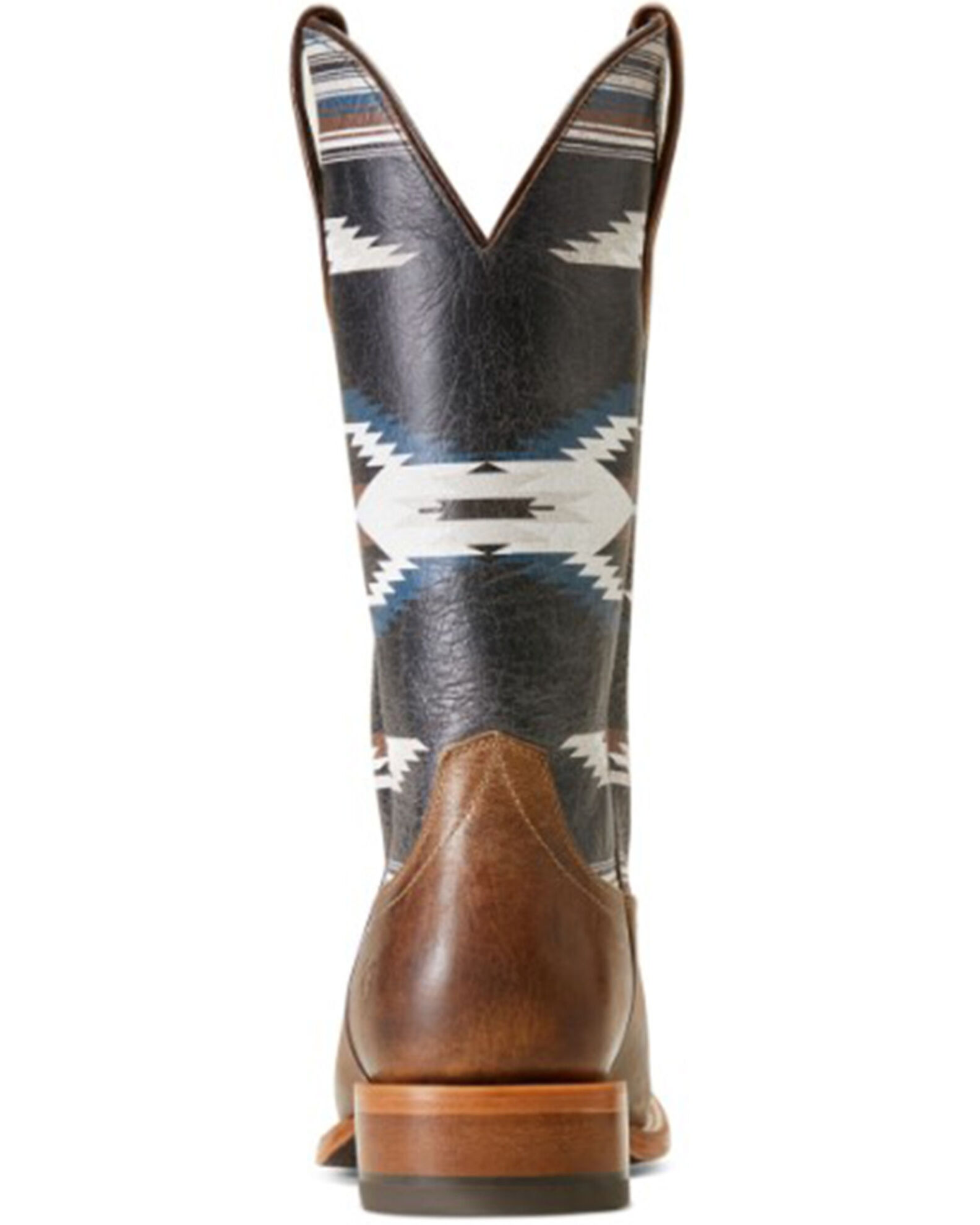 Ariat Mens Frontier Chimayo Western Boots Broad Square Toe Brown