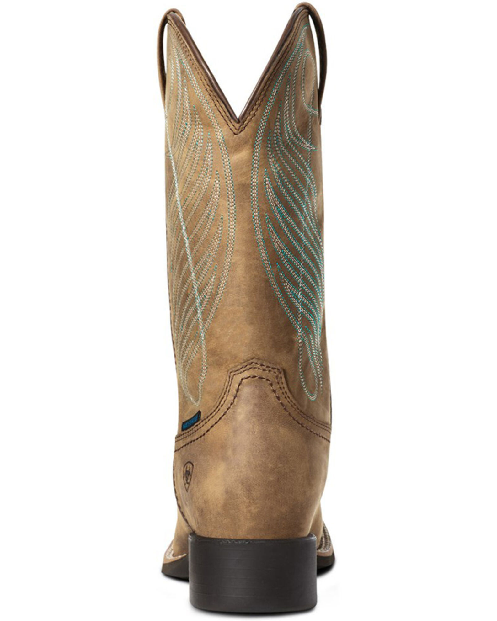 Ariat Womens Round Up Waterproof Western Performance Boots Square