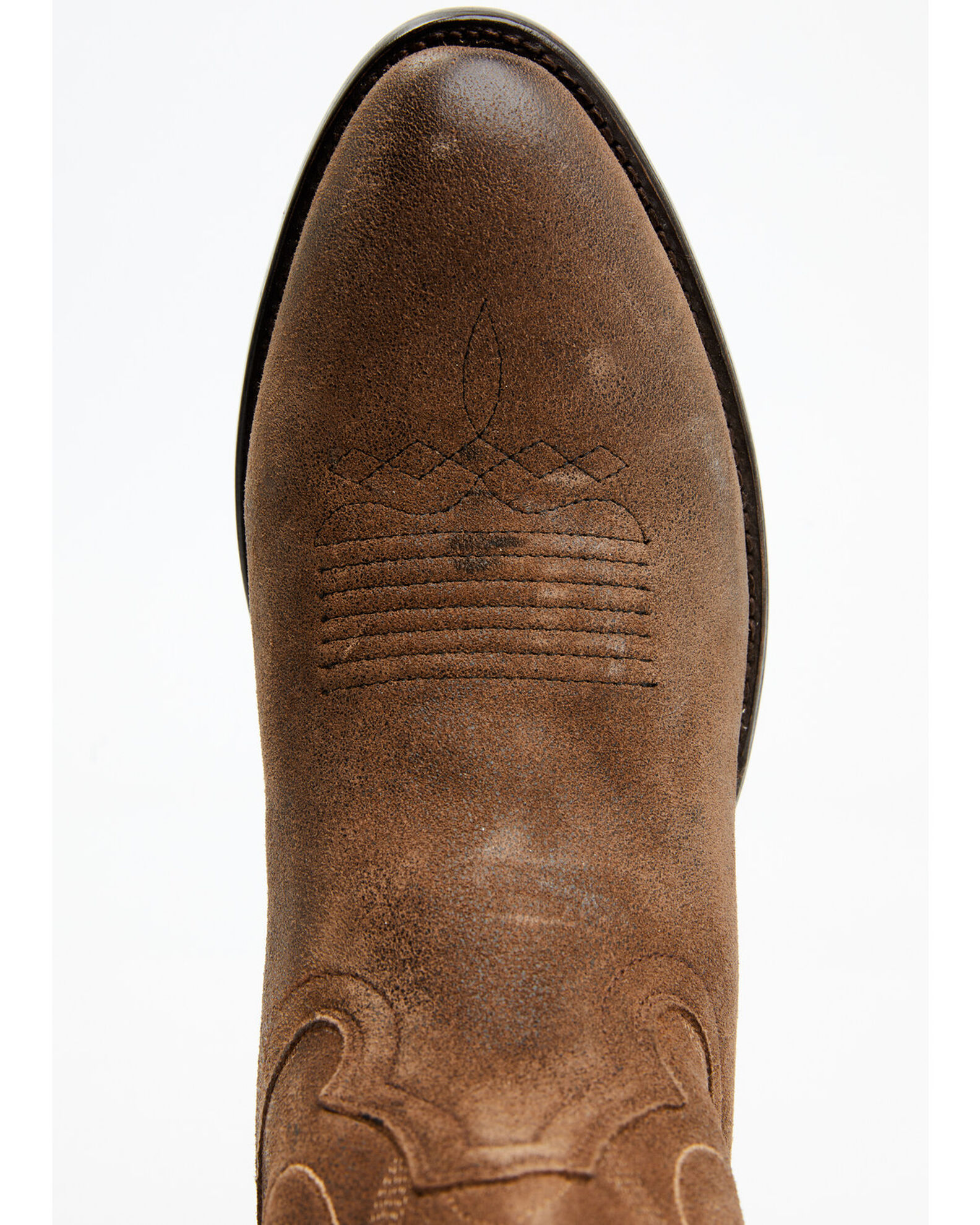 Cody James Mens Brady Roughout Western Boots Round Toe Brown