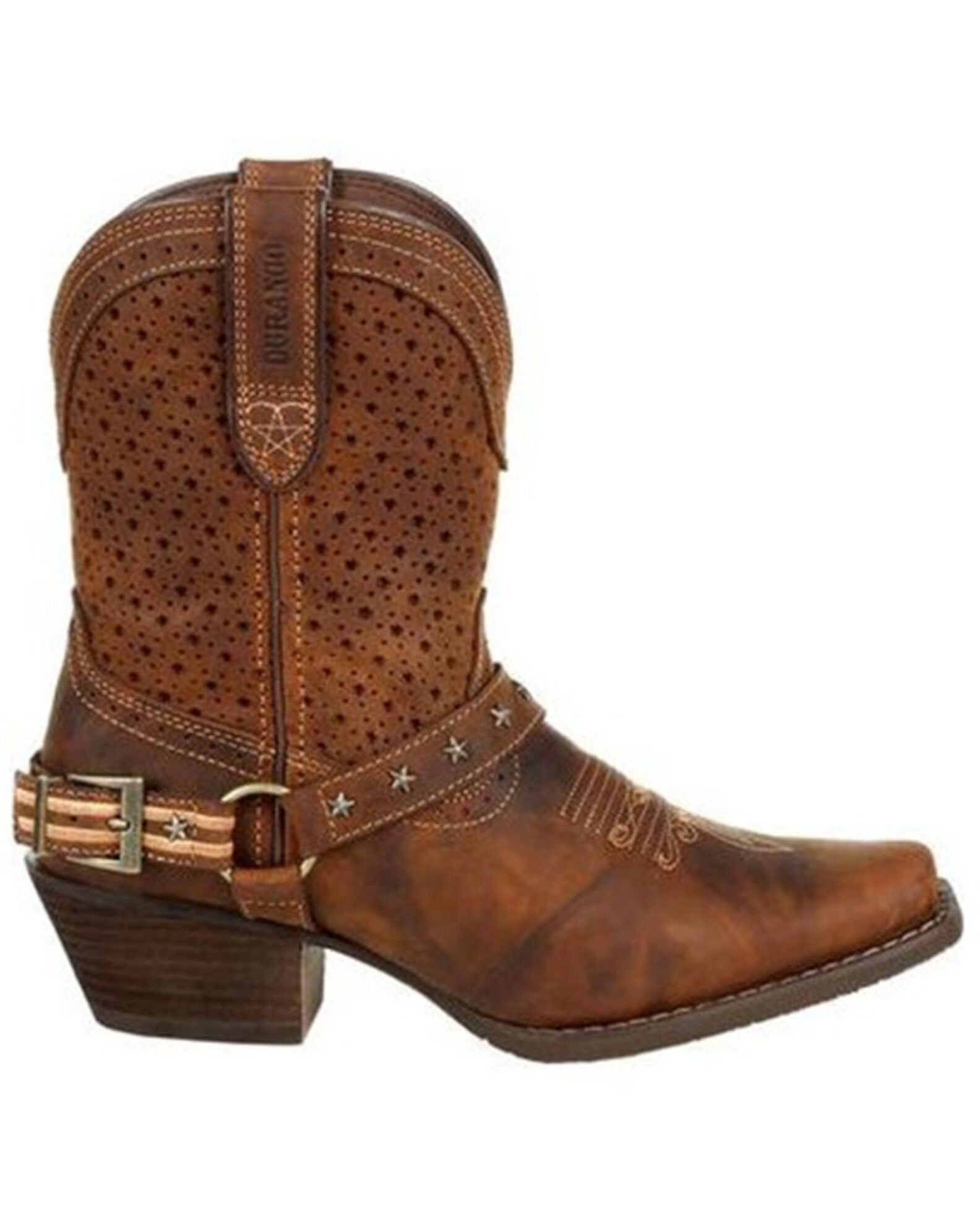 Durango Women's Western Booties - Snip Toe, Brown